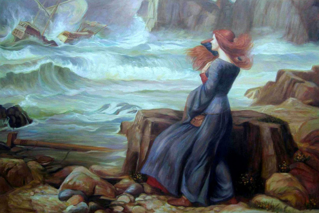 John William Waterhouse - Mysterious Beauty of Literary Heroine ...