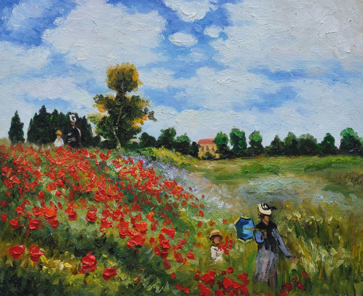 Effects of Color on Claude Monet's Poppies - ArtCorner: A Blog by ...